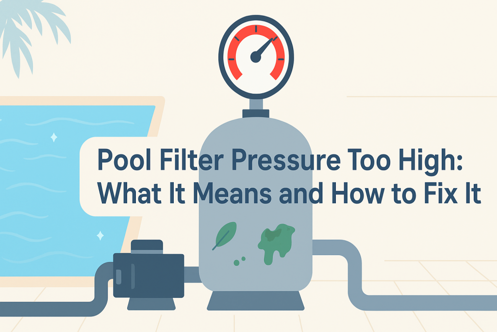 Pool Filter Pressure Too High: What It Means & How to Fix It